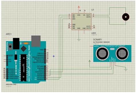 Interfacing Diagram Of Arduino Uno Microcontroller With Pump