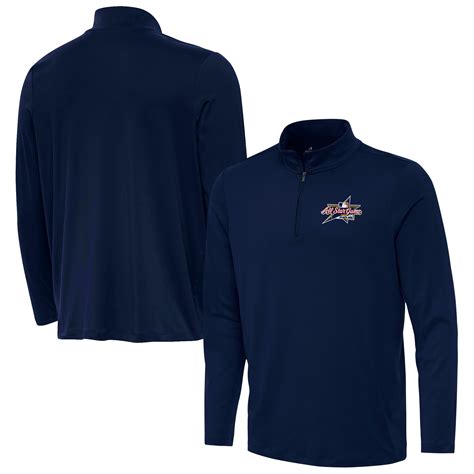 Mens Antigua Navy 2025 Mlb All Star Game Reprocess Quarter Zip Top