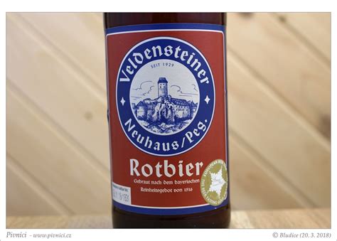 Veldensteiner Rotbier Pivnícicz