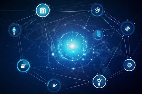 Premium Photo Landing Page Iot Internet Of Things Devices And Connectivity Concepts On A