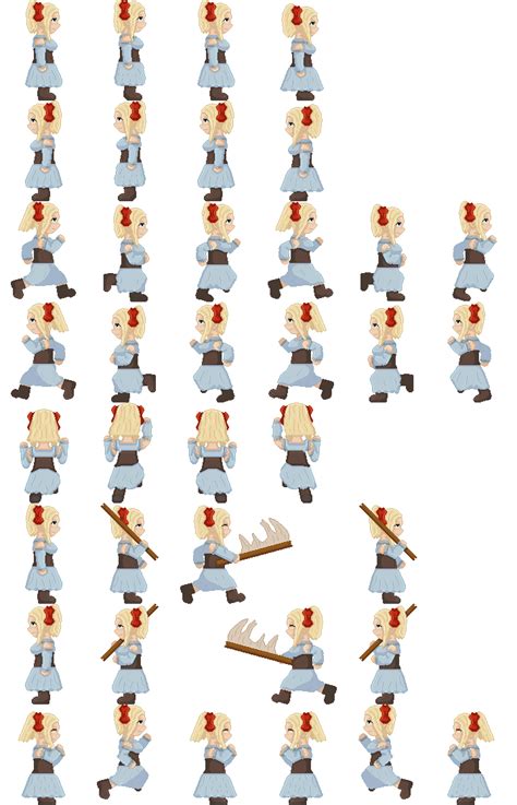 Pixel And 2D Sprite Sheets MIRANDA L Hoyer