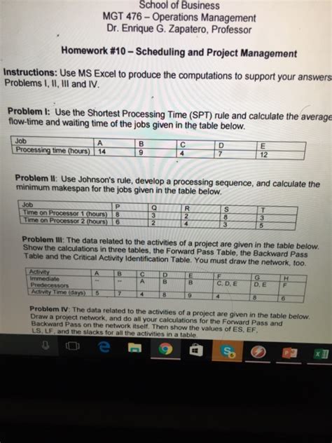 use the shortest processing time spt rule and