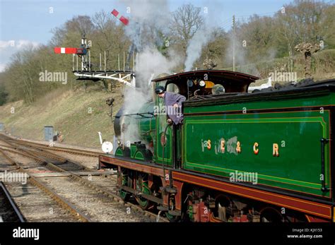 SECR C Class Locomotive Number 592 Stock Photo Alamy