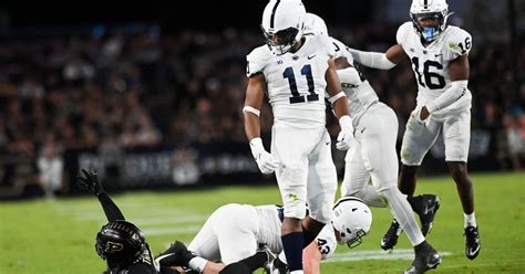 ‘That kid is so impressive’ | Penn State football linebacker Abdul Carter shines in increased ...