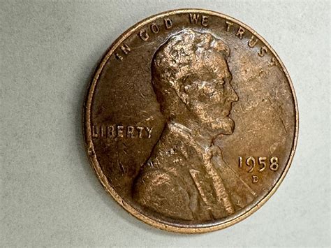 1958 D Wheat Penny L” On The Rim Ddo Ddr Ebay