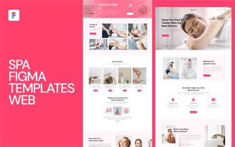 Spa Ui Figma Templates Web 293506 Templatemonster