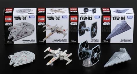 Star Wars Series Appears In Tomica The Falcon And More Are Now Palm