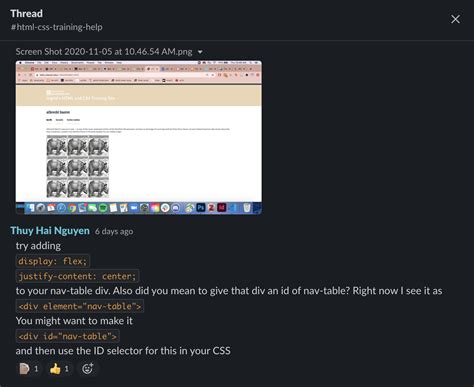 HTML CSS Training Troubleshooting
