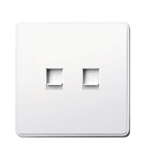 Rj45 Wall Socket Internet Outlet With Tv Outlet Wa Grandado