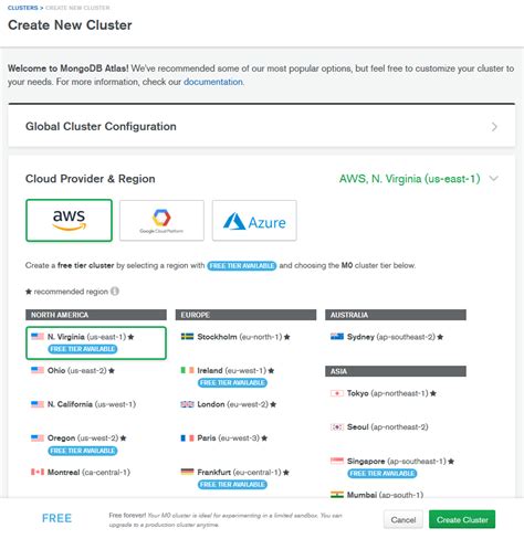 Step By Step Guide To Mongodb Atlas Setup Ics 314 Spring 2019