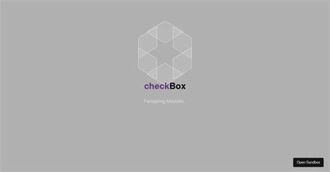 Checkbox Ts Codesandbox