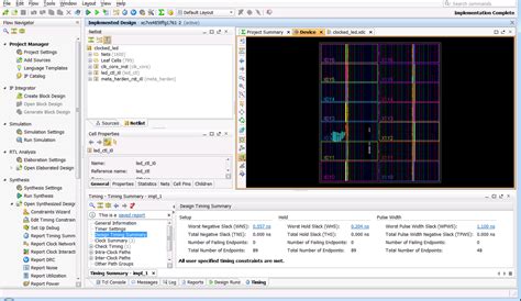 simple flashing led program for the vc707 part 7