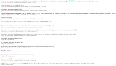 Ha Crashing Regular But Irregularly Home Assistant Os Home Assistant Community