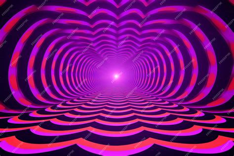 Premium Photo Psychedelic Purple Background With Trippy Patterns