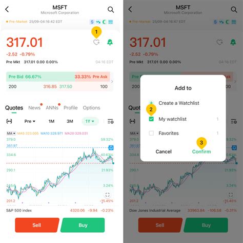 How To Add A Stock Into The Watchlist