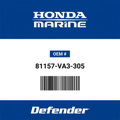 Honda Fabric Comp Grass 81157 Va3 305 Defender Marine