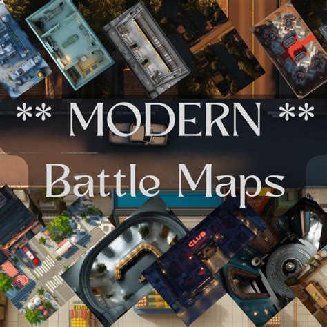 Modern Rpg Battle Maps For Every Scenario Ttrpgs And Vtt By
