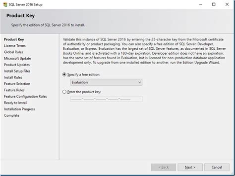 Installing Sql Server 2016 On Windows Server 2016