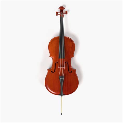 Cello Bow 3d Model 24 3ds Blend C4d Fbx Ma Obj Gltf Max Upk