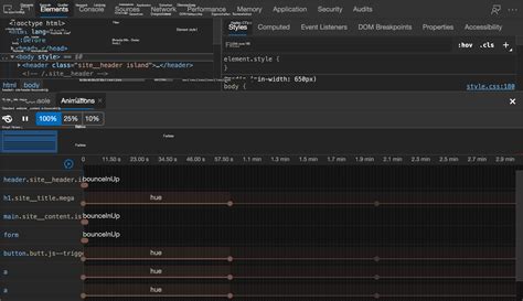 Untersuchen Und Ändern Von Css Animationseffekten Microsoft Edge