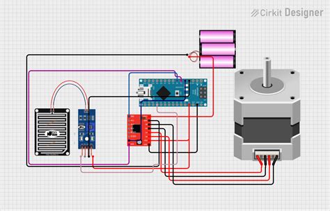 Arduino Nano Controlled Rain Responsive Stepper Motor System How To