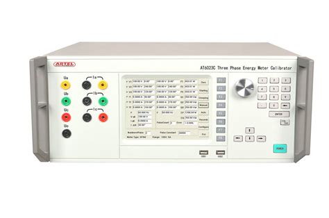 Lcd Ethernet Interface Three Phase Electricity Meter Test Equipment
