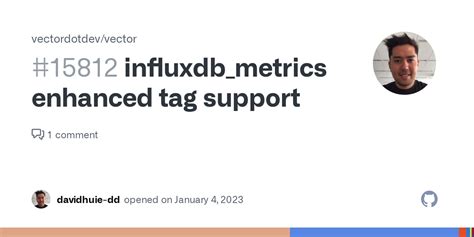 Influxdb Metrics Enhanced Tag Support Issue 15812 Vectordotdev Vector GitHub