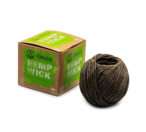 Afghan Hemp Hemp Wick 250ft Roll Dispenser Bronco Distribution