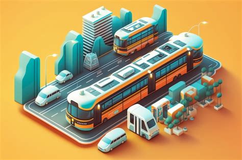Premium Ai Image The Internet Of Things Transforming Transportation