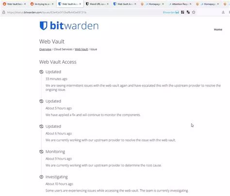 Bitwarden Web Vault ngừng hoạt động Ứng dụng và tiện ích mở rộng vẫn an toàn