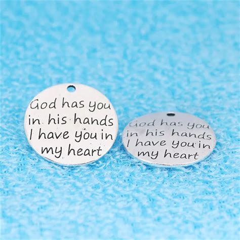 Hohe Qualit T Teile Los Durchmesser Mm Gott Hat Sie In Seine H Nde Ich