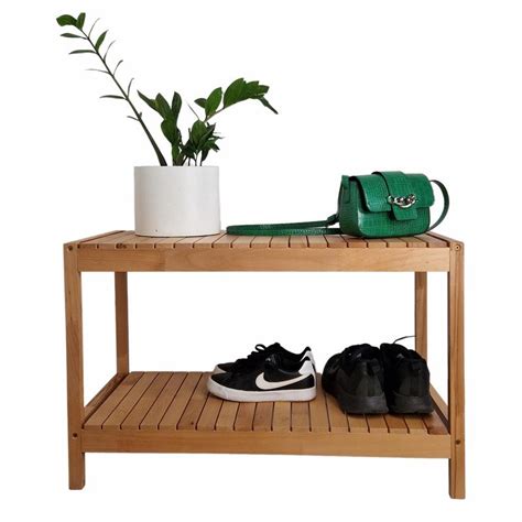 Банкетка для взуття лавка 77х36х50 см Wooddecor покрита лаком — ціна 1550 грн у каталозі