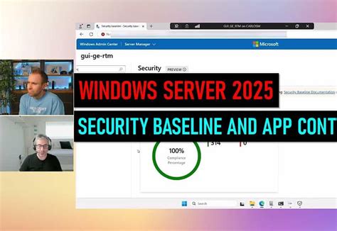 Windows Server 2025 Security Baseline And App Control Thomas Maurer