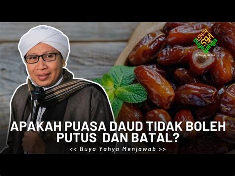 Hari Yang Dilarang Puasa Daud
