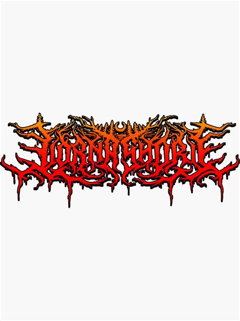 Lorna Shore Merch Lorna Shore Merch Logo T Shirt Sticker Von
