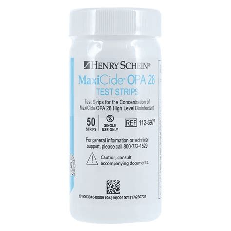 Maxicide Opa 28 High Level Disinfectant Test Strip Suprememed
