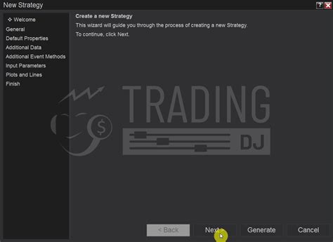 Getting Started With NinjaScript Editor Creating Your First Basic Strategy