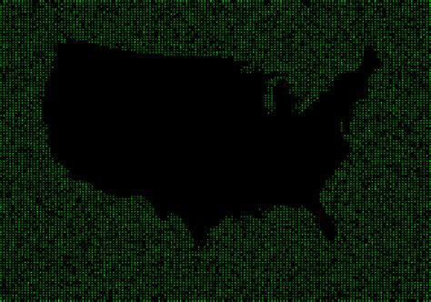 Download Matrix America Map Royalty Free Vector Graphic Pixabay