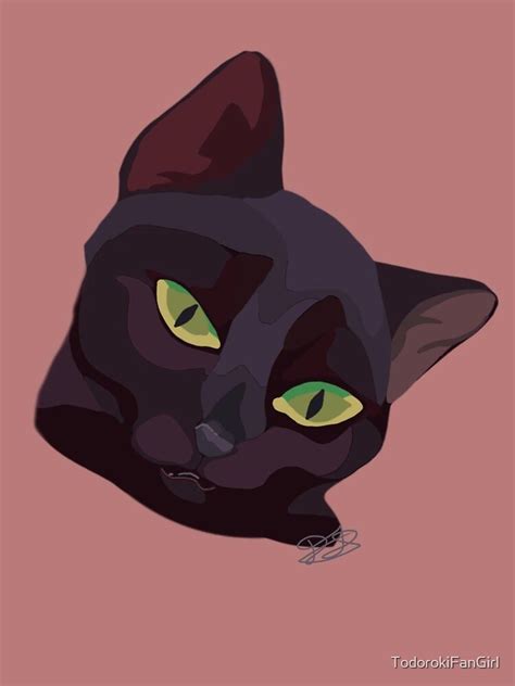 Miya The Black Cat Sticker For Sale By Todorokifangirl Redbubble