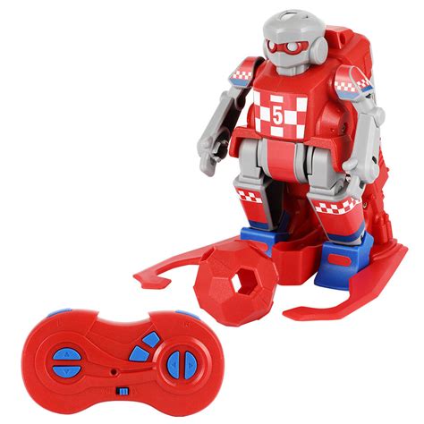junteng jt8911 2 4g rc soccer robot red