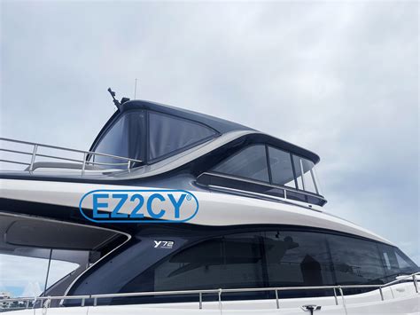 Custom Ez2cy Boat Enclosure With Eisenglass And Insinglass For Fishing Boat