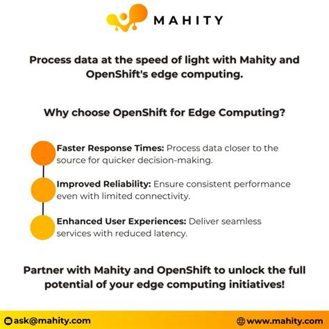 Mahity On Linkedin Edgecomputing Openshift Techinnovation Mahity