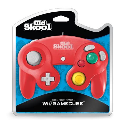 Gamecube Wii Compatible Controller Red Blue
