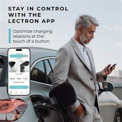 Lectron Portable Level 1 J1772 Ev Charger Wifi With App Control 12 — Lectron Ev