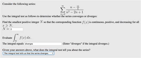 solved consider the following series sigma infinity n