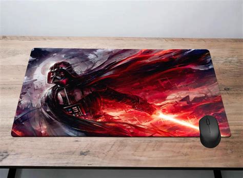 Star Wars Desk Mat Darth Vader Mouse Pad Xl Star Wars Gaming Mat