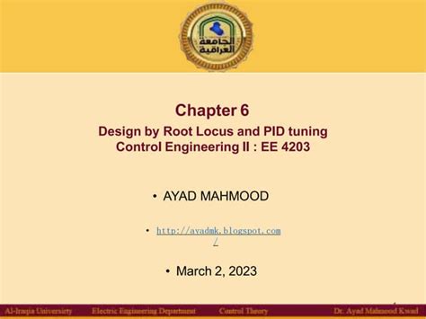 Chapter6pptxcontrolsystems Ppt