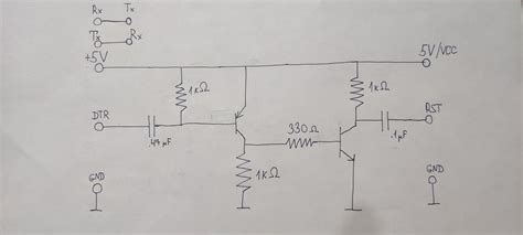 Dtr Signal Amplifier For Consistent Resetting Networking Protocols And Devices Arduino Forum