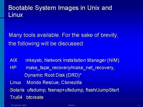 Common Disaster Recovery Tools In Unix And Linux