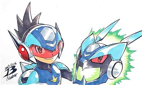 Geo Stelar Star Force Mega Man And Omega Xis Mega Man And 1 More
